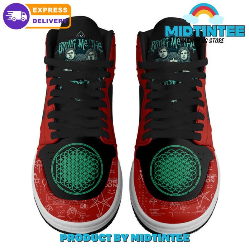 Bring Me The Horizon Rock Band Special Nike Air Jordan 1 - Midtintee