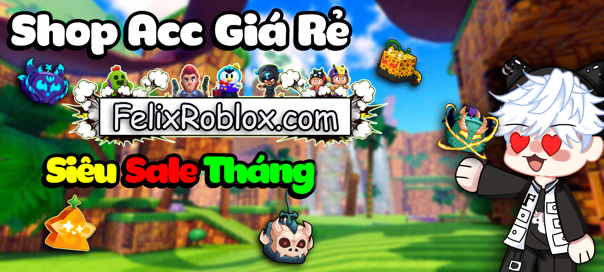 Shop Game Roblox Uy Tín, Giá Rẻ Của Felix